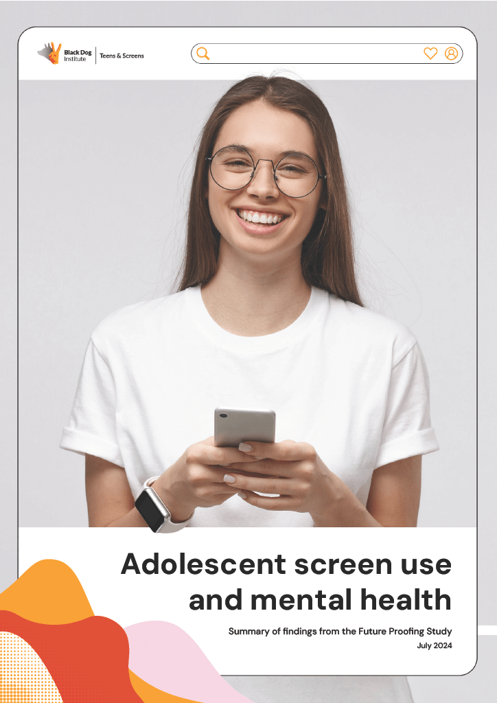 Teens & Screens: Adolescent Mental Health & Screen Use - Black Dog ...